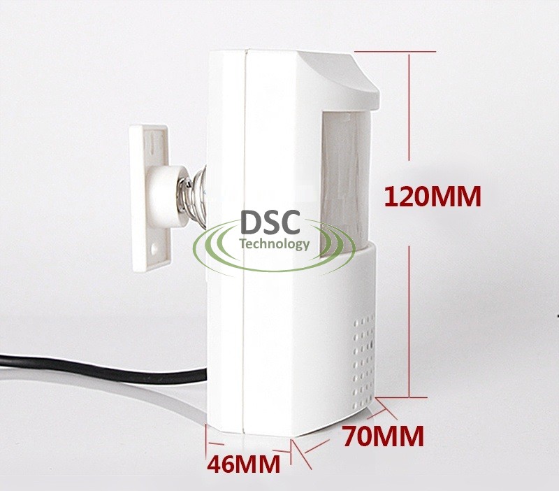 5MP HD PIR Covert Hidden IP/Network Surveillance Spy Camera 3.7MM POE ...